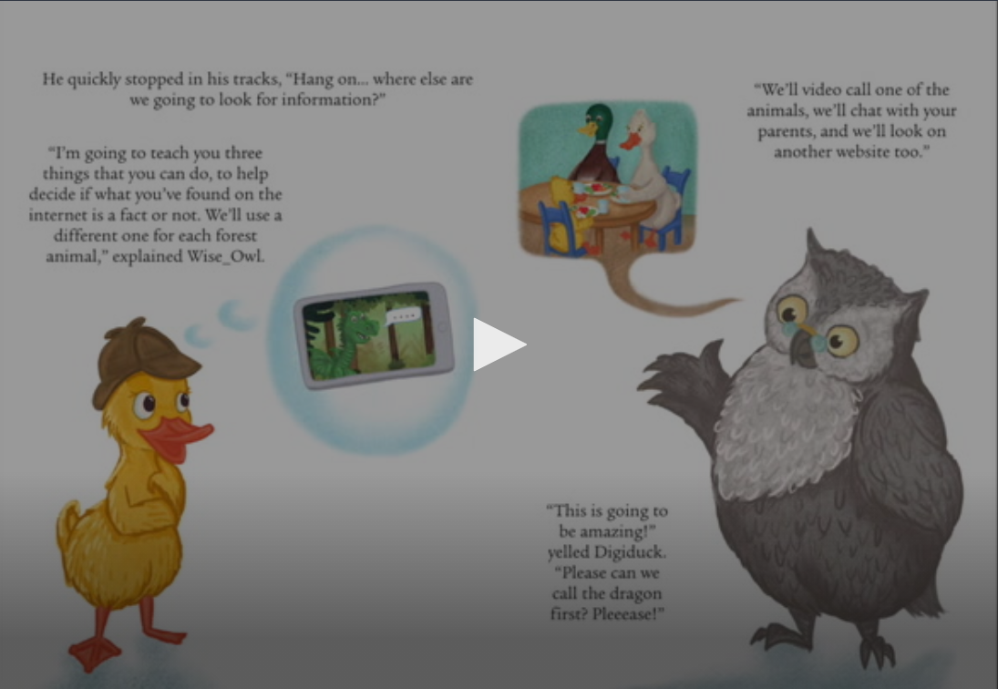 Detective Digiduck - virtual assembly for 3-7s - UK Safer Internet Centre